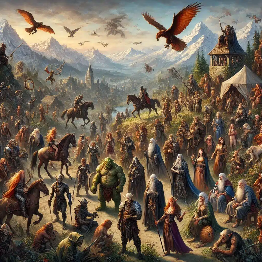 Les races et sociétés dans un monde fantasy - Fantasyuniverse