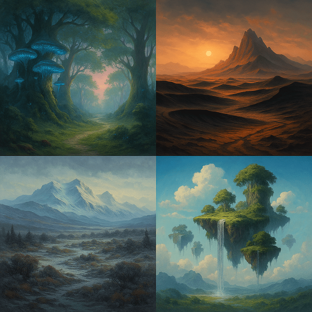 Comment créer un monde fantasy avec des biomes - Fantasyuniverse
